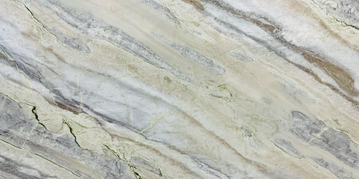 Blue, Teal & Cream Corteccia Quartzite Quartzite at Hilltop Surfaces